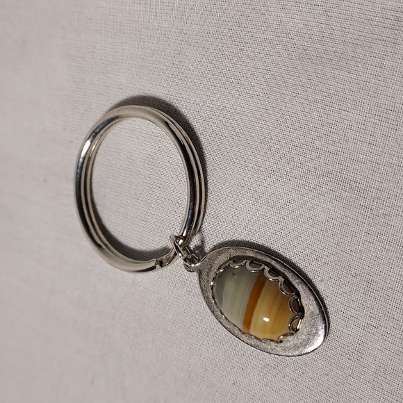 Key Ring Silver Tone | Accessories | Multi Color Stone Key Ring | Poshmark